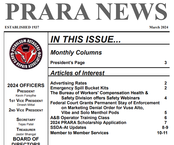 PRARA Western Pennsylvania